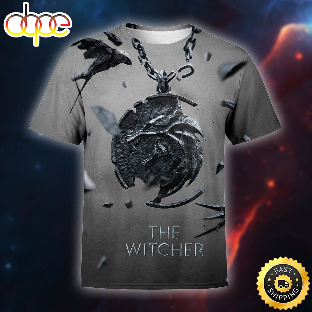The Witcher 3D All-Over Print T-Shirt - Season 4 Edition - T-Shirt Meng ...