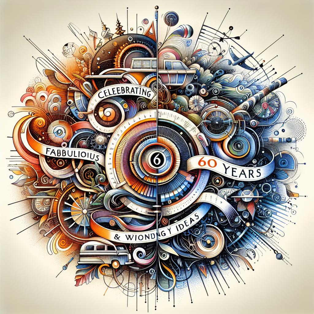 "Celebrating 60 Fabulous Years: Invitation Messages & Wording Ideas ...