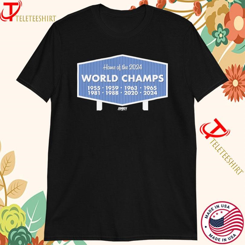 Los Angeles Dodgers Welcome To Chavez Ravine 8x World Champions Home Of ...