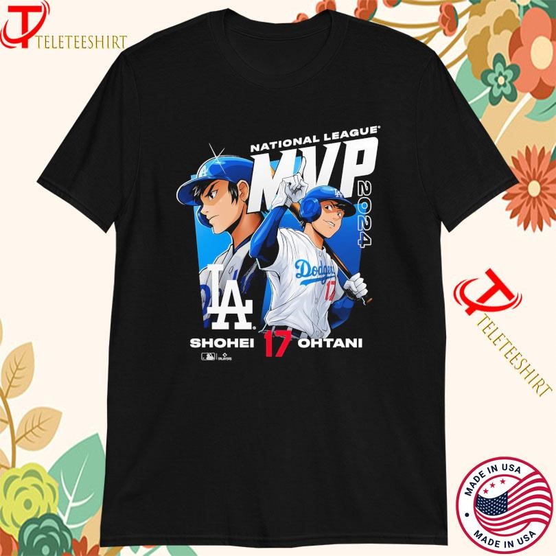 Los Angeles Dodgers Shohei Ohtani 2024 National League MVP Anime T ...